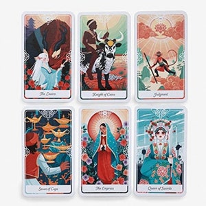 Tarot of the Divine, Divine Tarot Deck, Featuring Folklore, Fables and ...