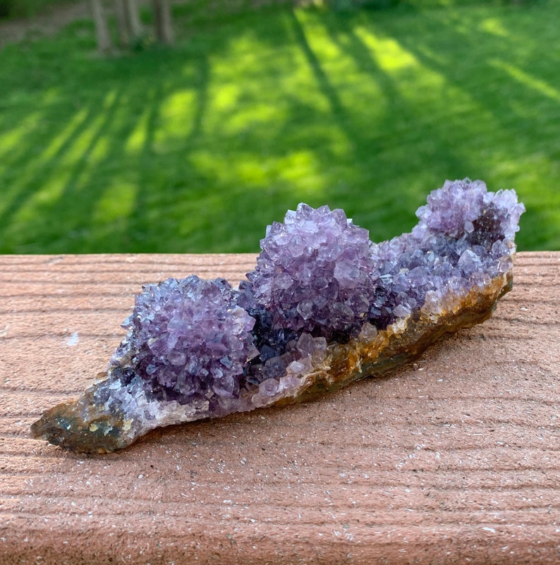 AMETHYST STALACTITE Large Amethyst Crystal Raw Amethyst - Etsy