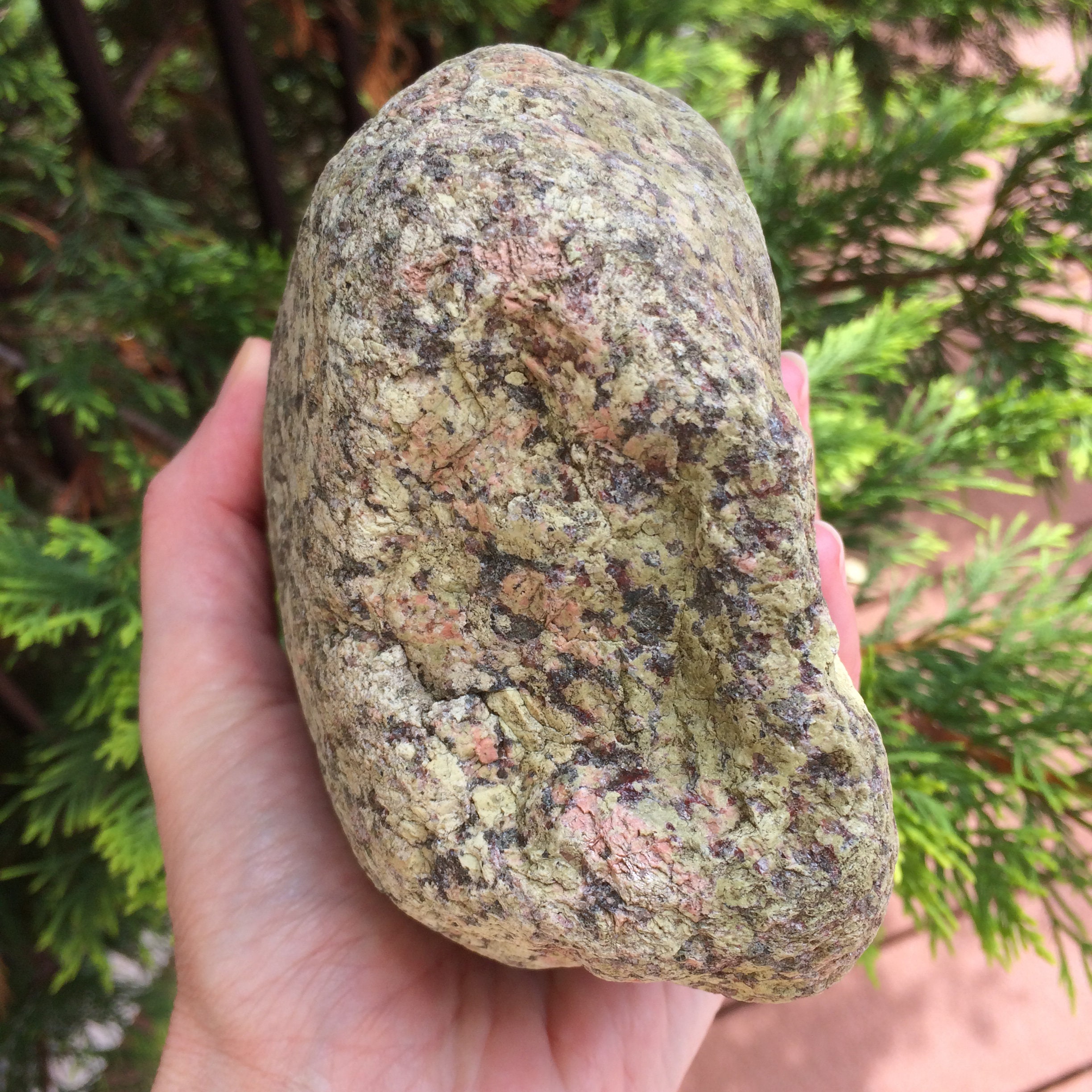 4.1lb UNAKITE Stone - Rough Metamorphic Rock - Raw Semi-precious Stone ...