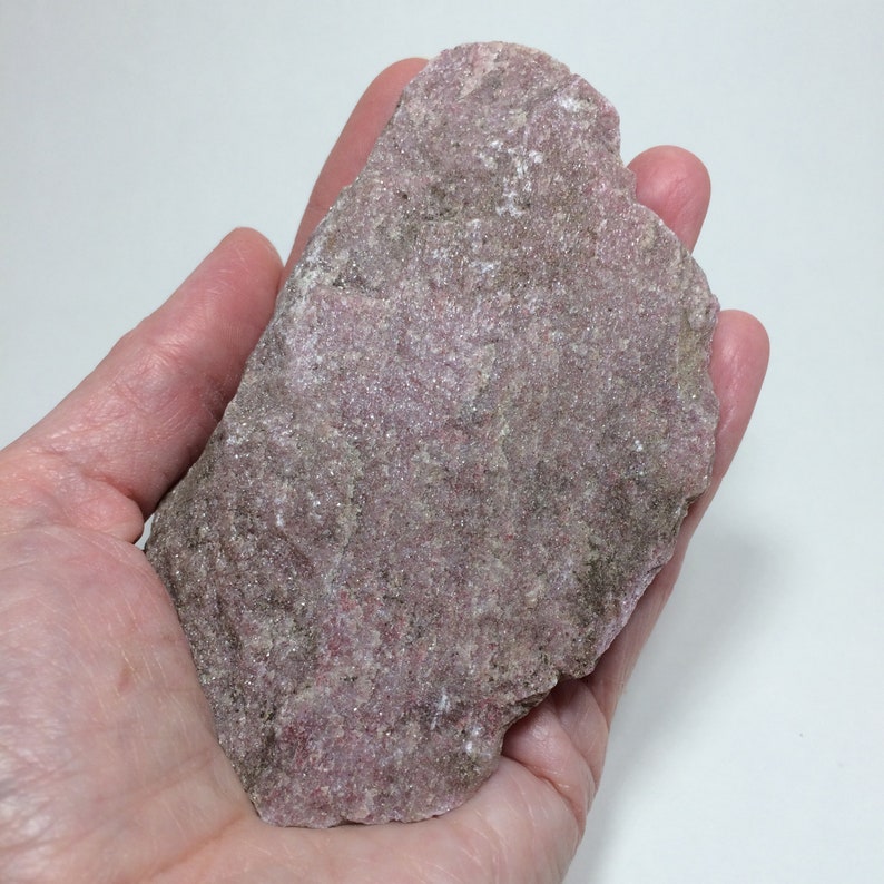 4.5" THULITE Crystal - ZOISITE - Raw Mineral - Rough Stone - Natural ...