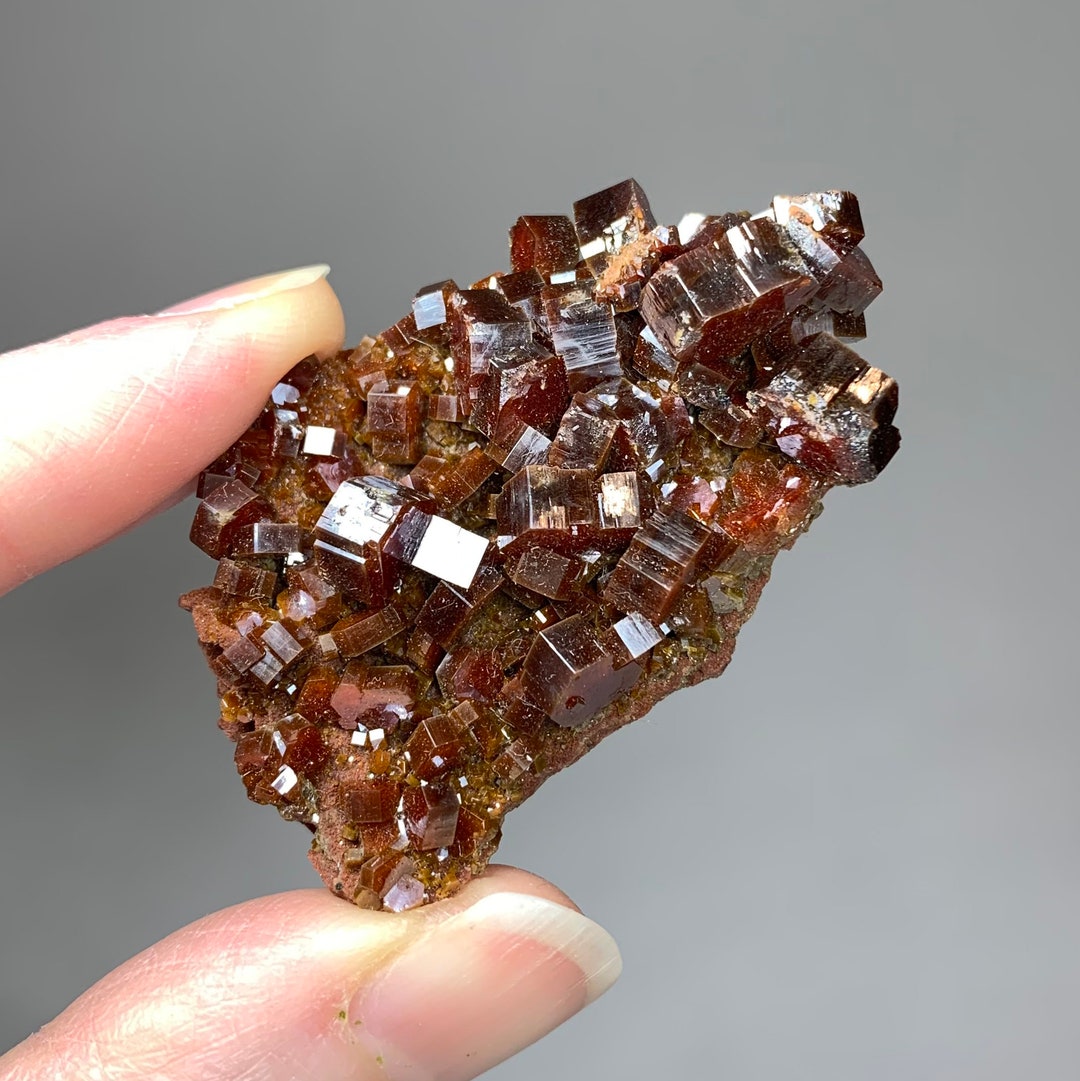VANADINITE Crystal Cluster 2" - Raw Mineral - 35g - Etsy