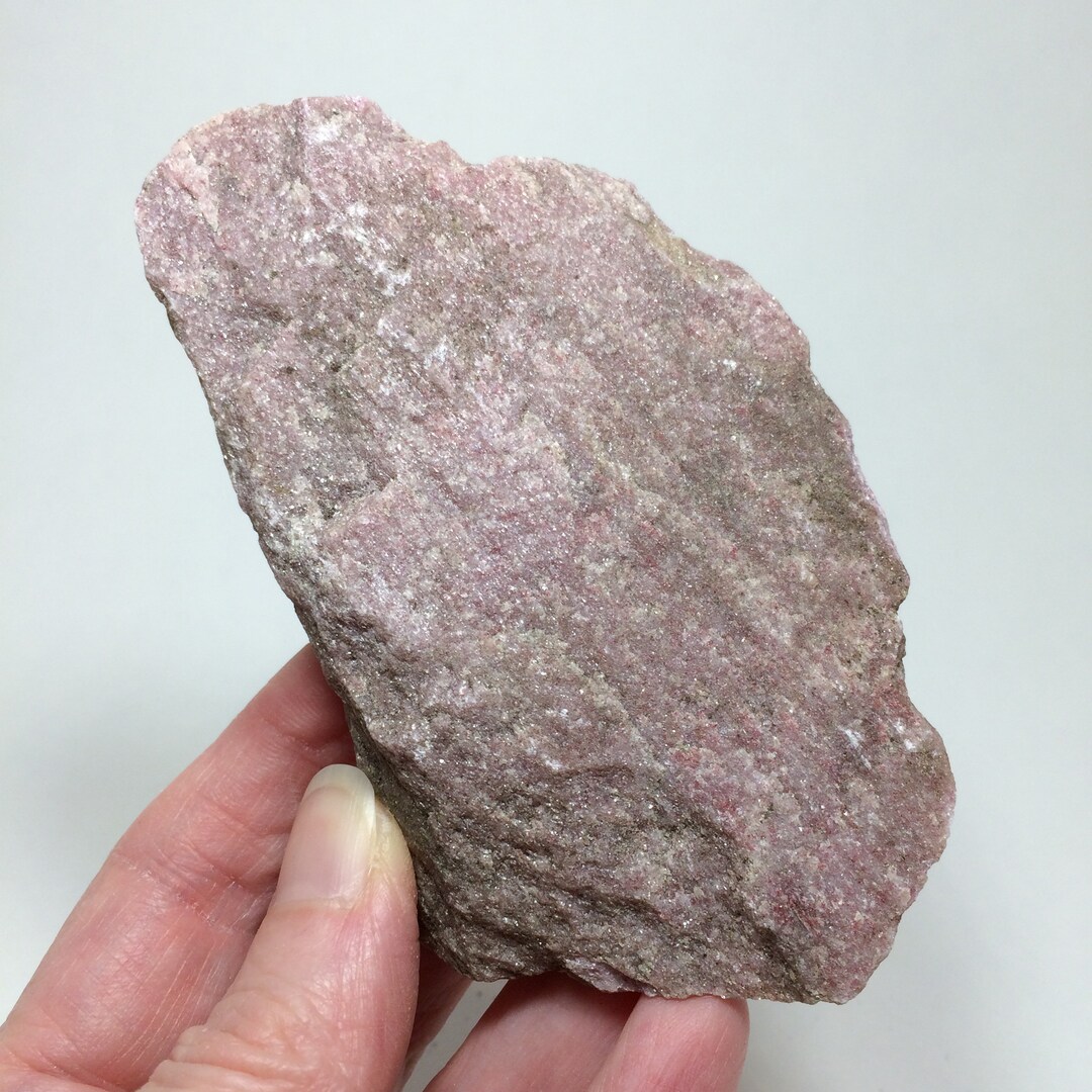 4.5" THULITE Crystal - ZOISITE - Raw Mineral - Rough Stone - Natural ...