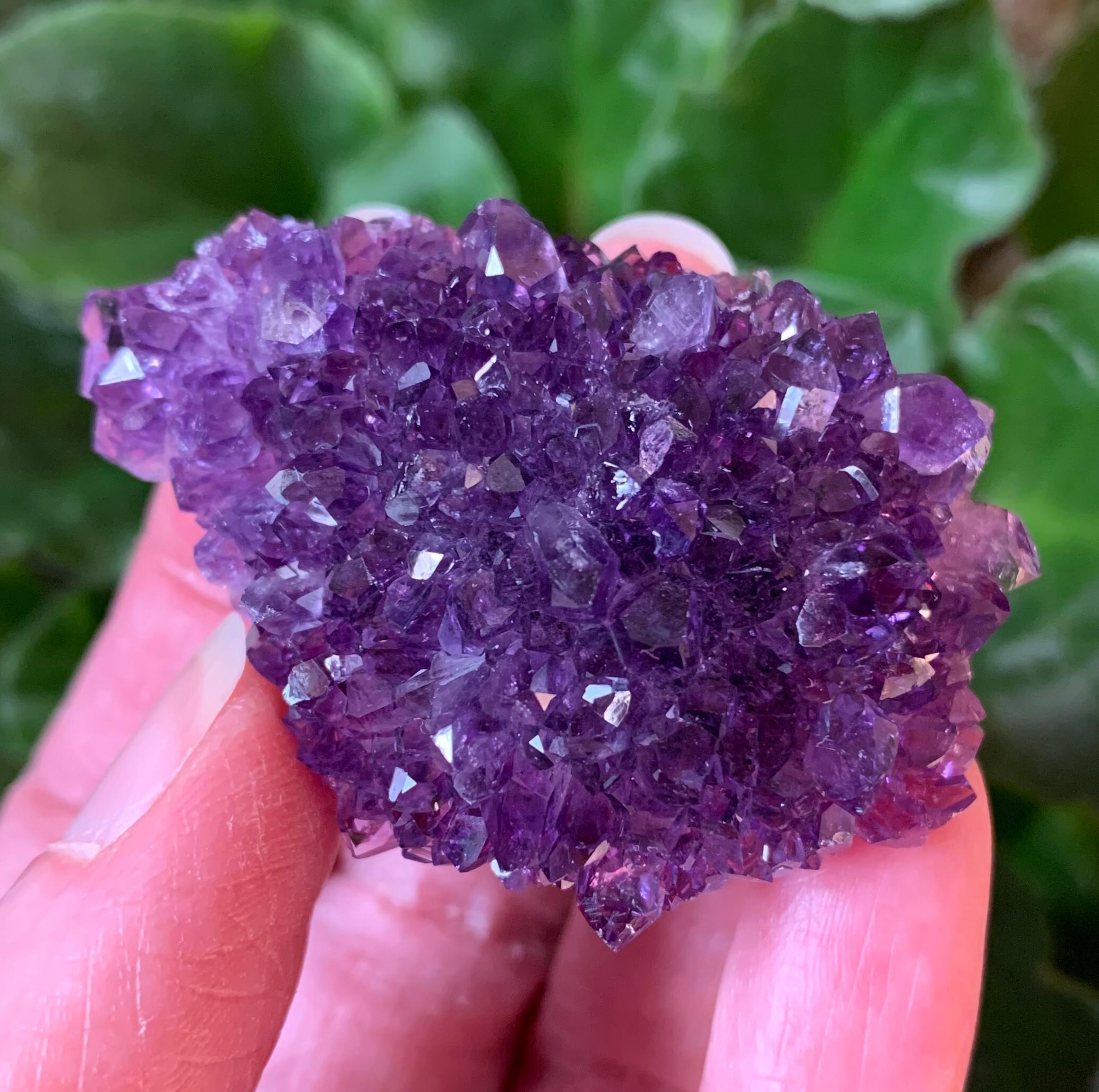 AMETHYST ROSE Crystal 2.1" - Amethyst Flower - Raw Amethyst Cluster ...