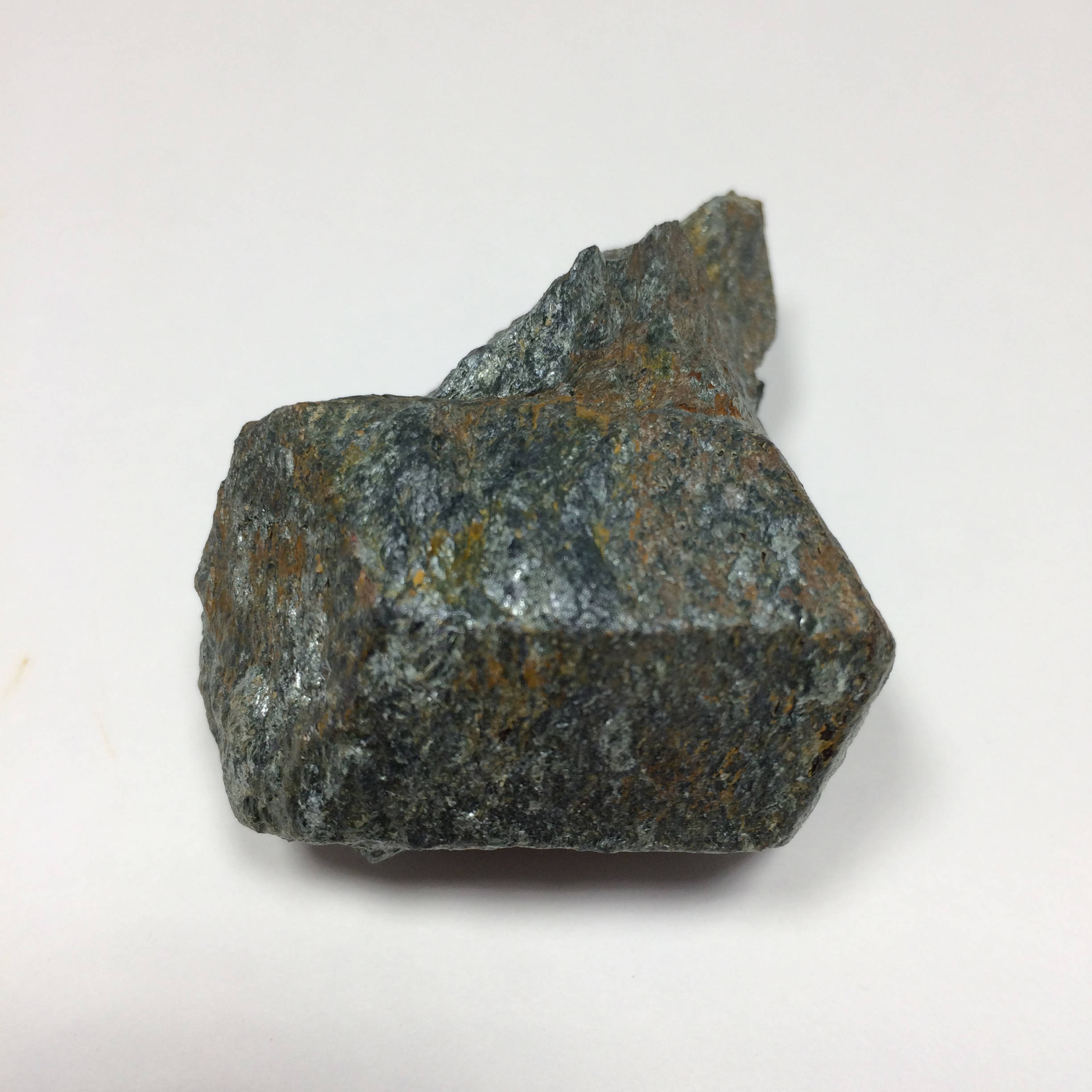 Large Raw ALMANDINE GARNET Crystal on Chlorite Schist - Rough Mineral ...