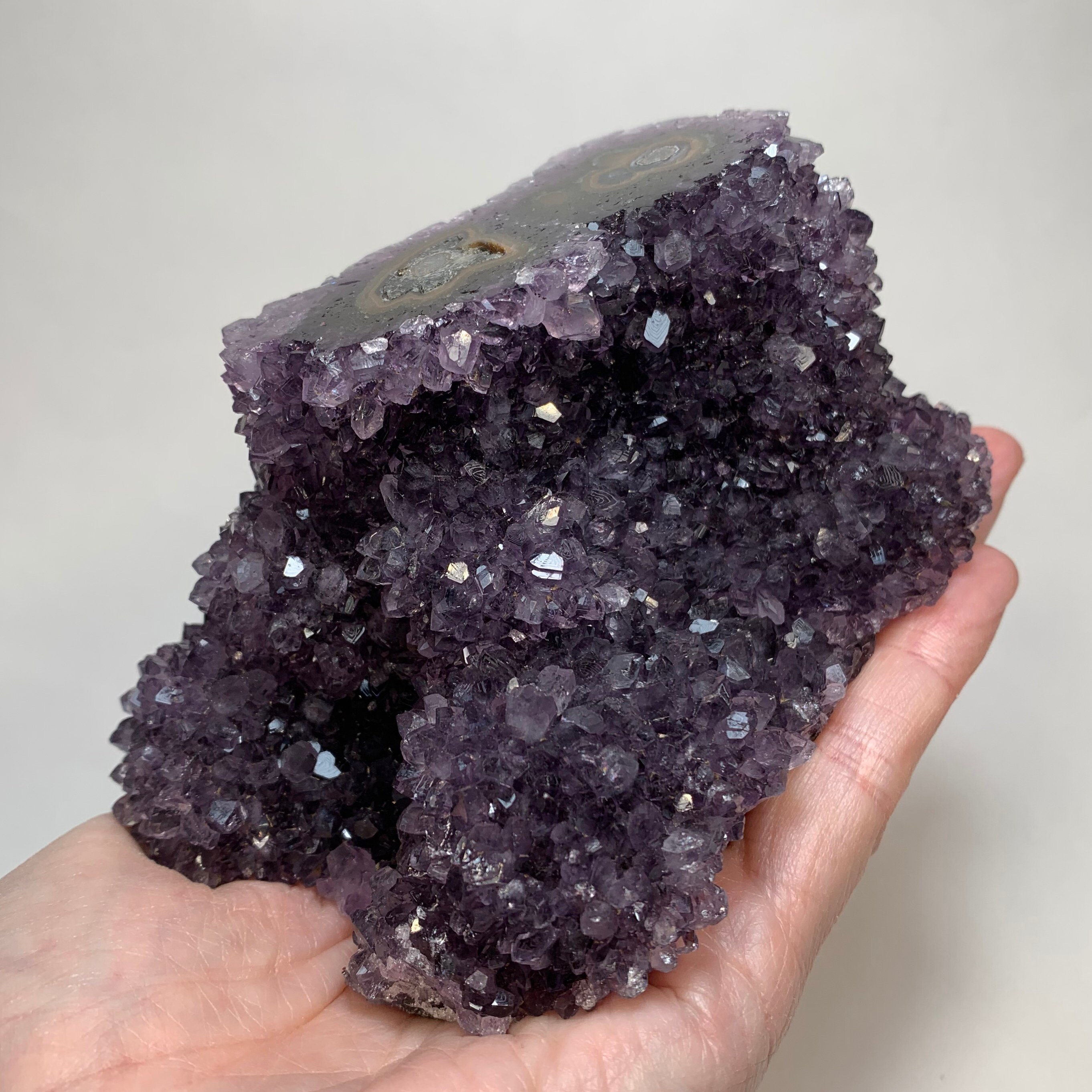AMETHYST STALACTITE Eyes - Large Amethyst Crystal - Raw Amethyst ...