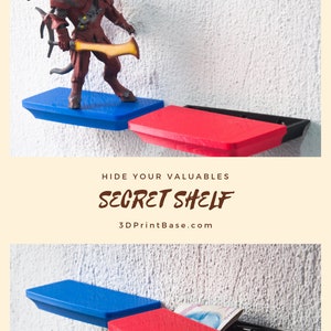 Shelf | Secret Shelf | Secret Storage | Hidden Shelf | Hidden Safe ...