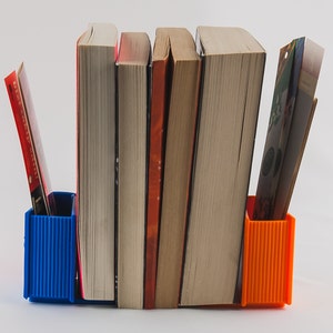 Book Shaped Bookend - Functional Desk Organizer & Stylish Storage for ...