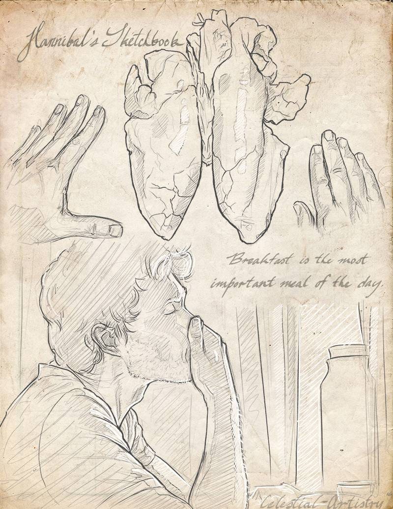 Hannibal's Sketchbook Issue 01 Original Graphic Novel | Etsy