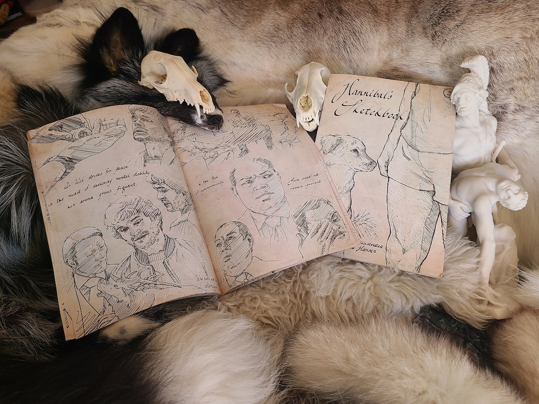 Hannibal's Sketchbook Issue 02 - Original Graphic Novel Comic Inspired ...
