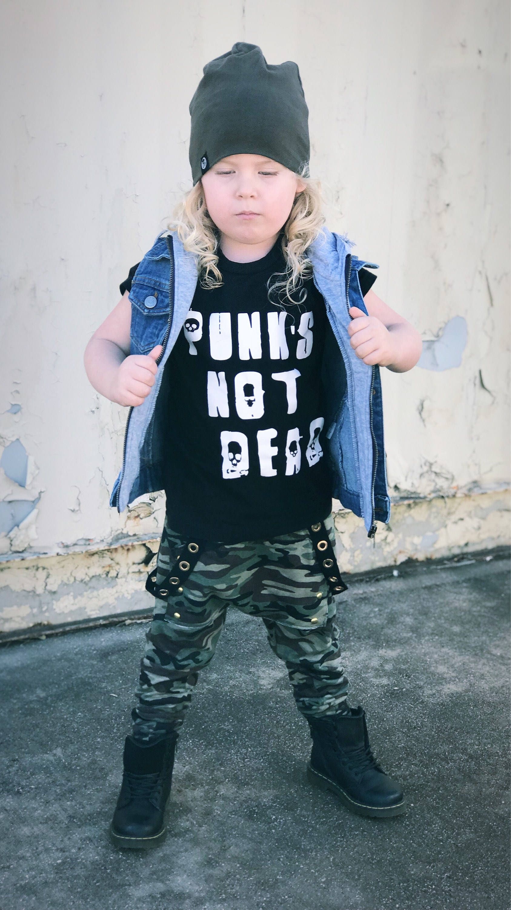 PUNK'S NOT DEAD shirt Toddler Shirt toddler shirts | Etsy