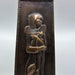 Stylish Mysterious Vintage Copper Wall Plaque Pierrot Holding a Cat and ...