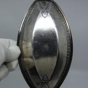 Antique German WMF Silverplated Hair Pin Tray / Trinket Dish Female ...