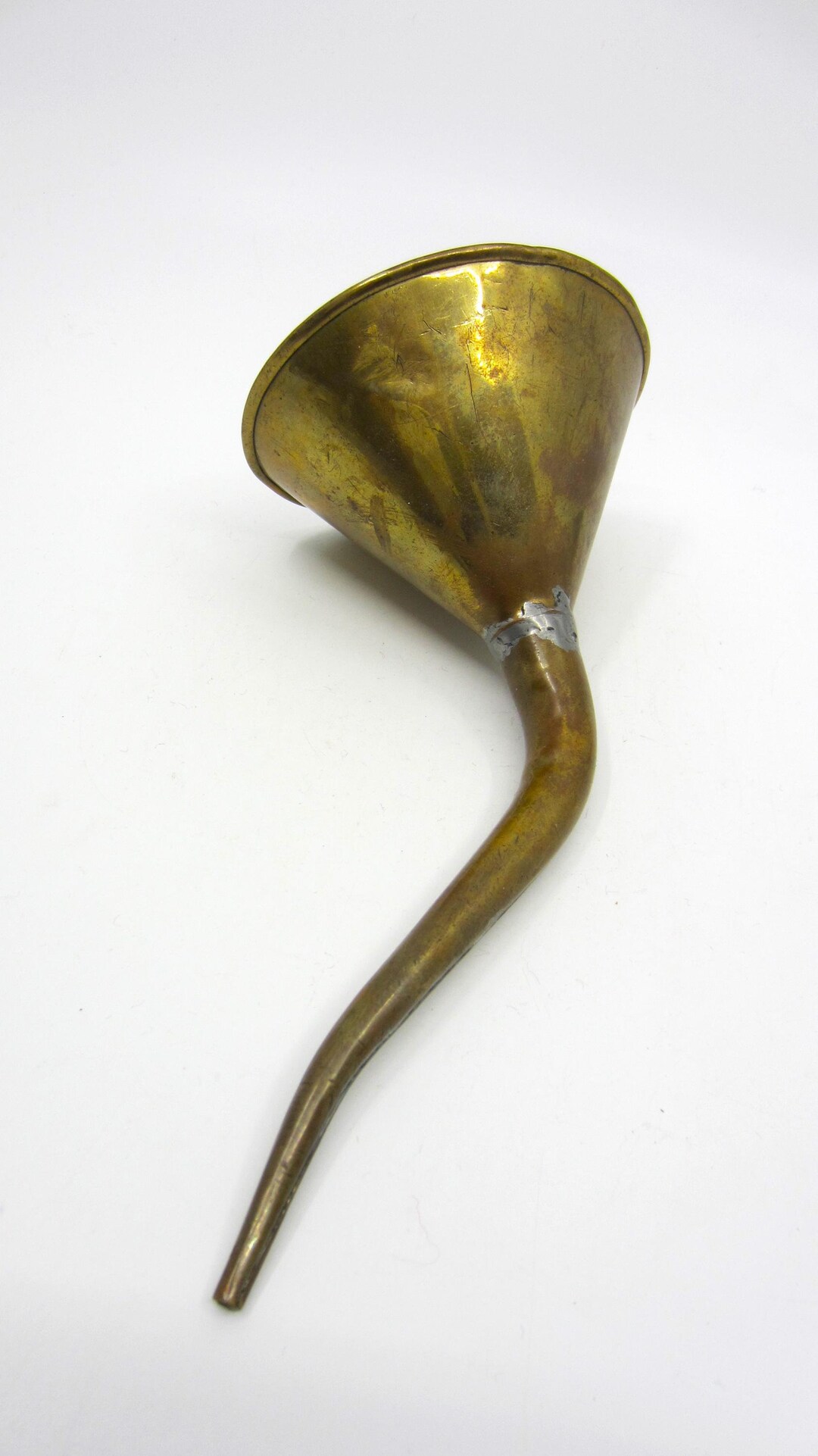 Antique Brass Nautical Funnel / Kerosene Funnel Industrial Style Decor ...