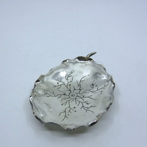 Antique Chinese Hung Chong & Co Sterling Silver Miniature Tray Organic ...