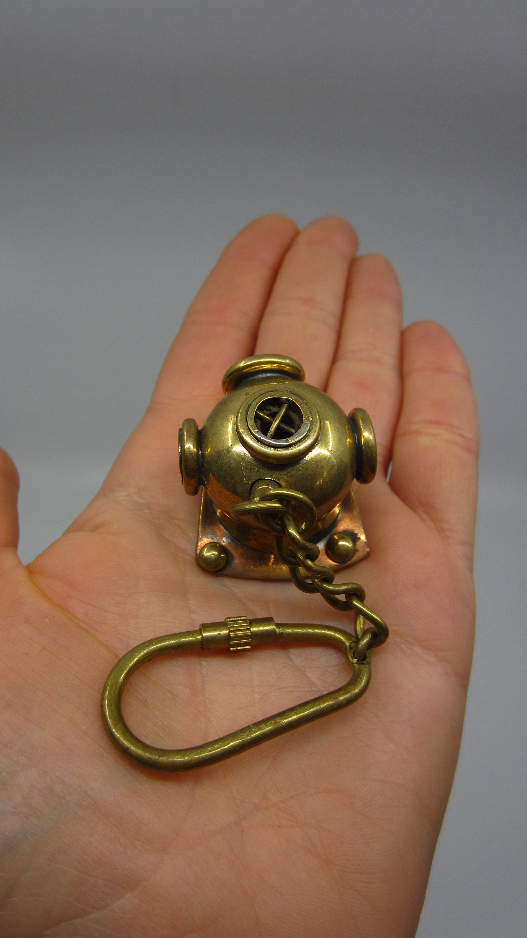 Cute Hilarious Handmade Miniature Diving Helmet in Brass & | Etsy