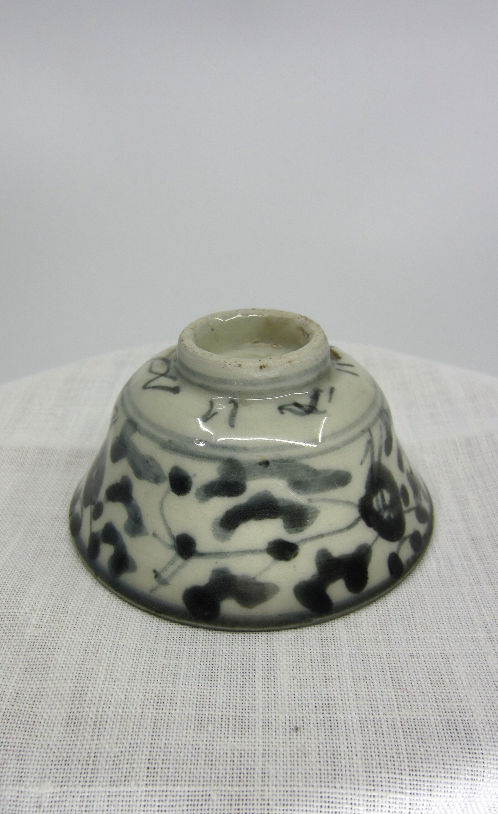 Antique Chinese Small Glazed Ceramic Minyao Bowl 1800s? Ming Dynasty ...