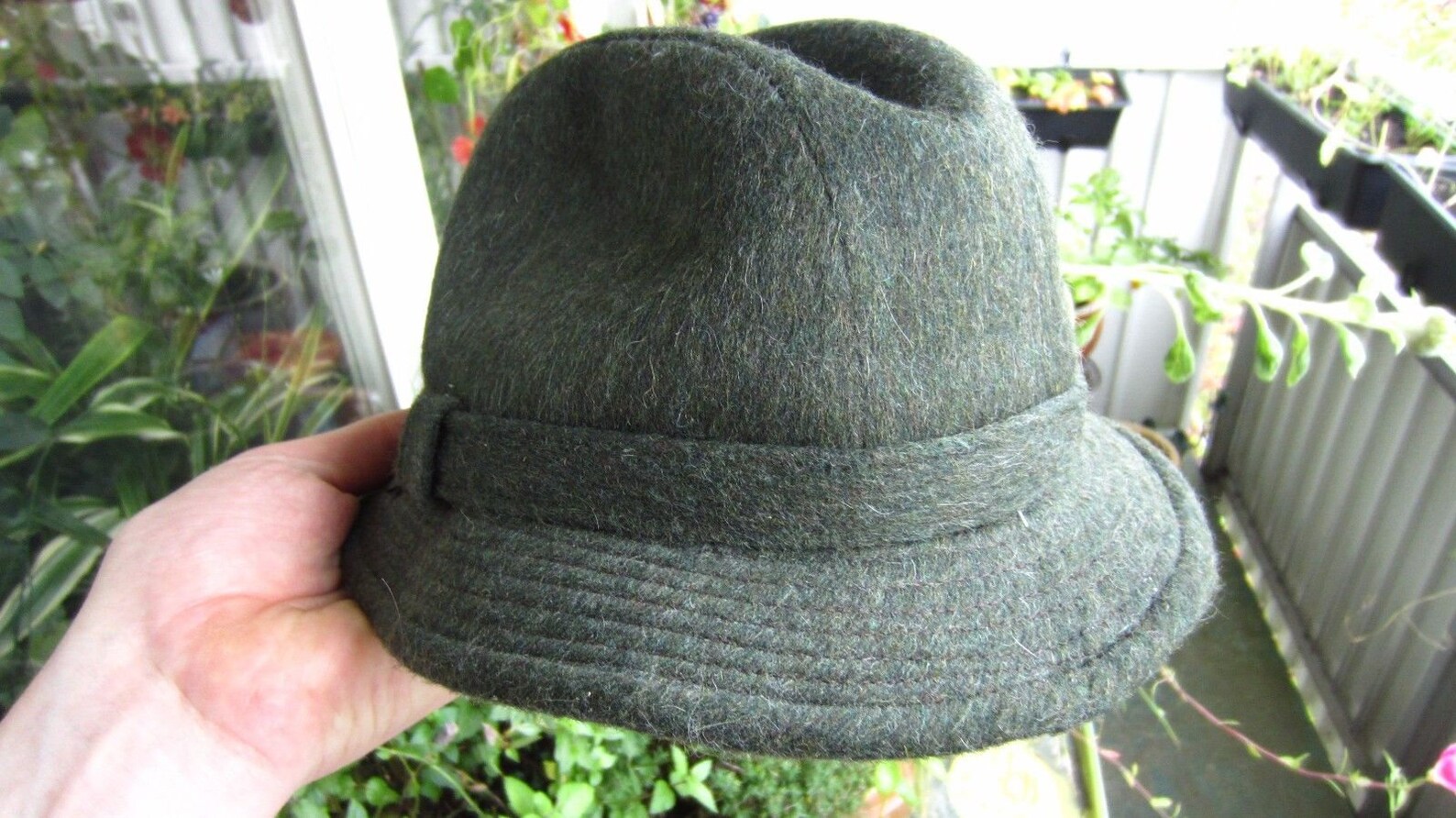 Green Vintage Swedish Woolen Man's Hat Wigens of Sweden Fedora ...