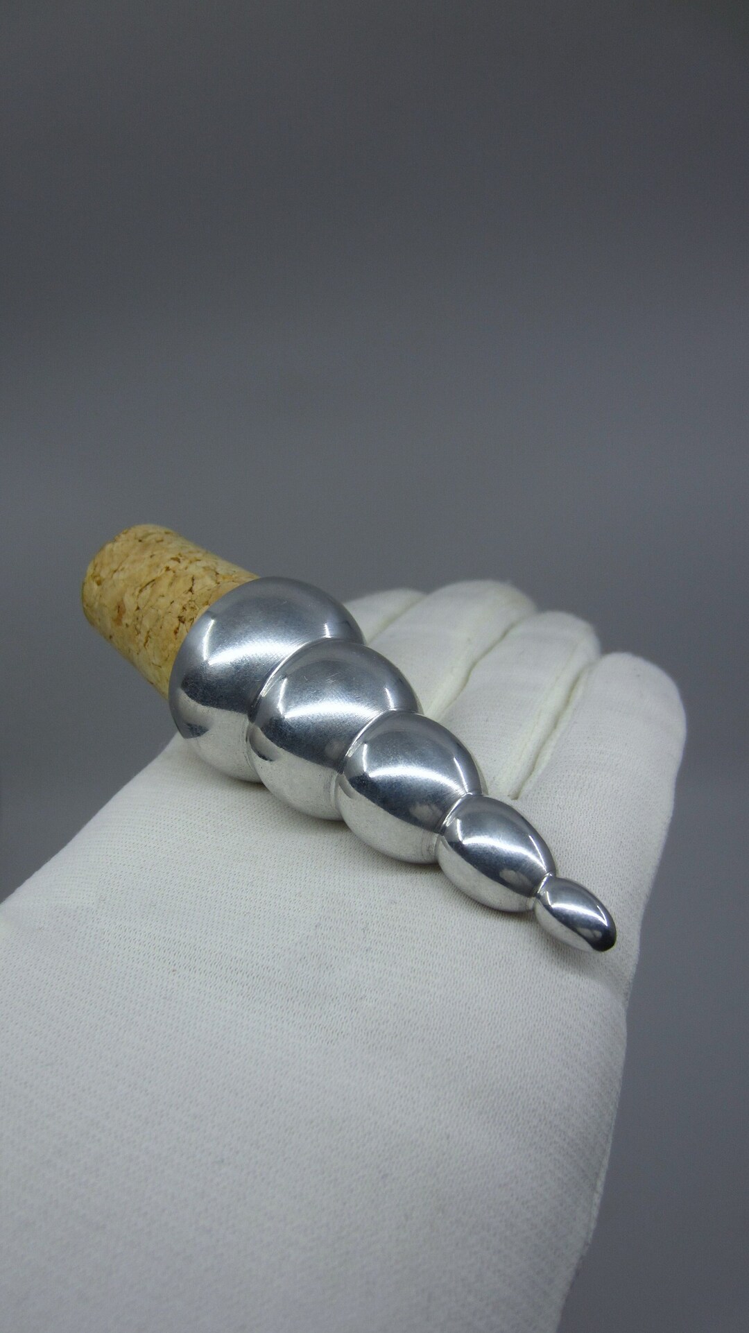 Vintage Metal Screw Shell Shaped Bottle Top / Cork / Stopper Swedish ...