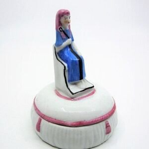 RARE Vintage German Sitzendorf Art Deco Egyptian Revival Porcelain ...