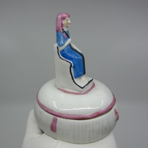 RARE Vintage German Sitzendorf Art Deco Egyptian Revival Porcelain ...