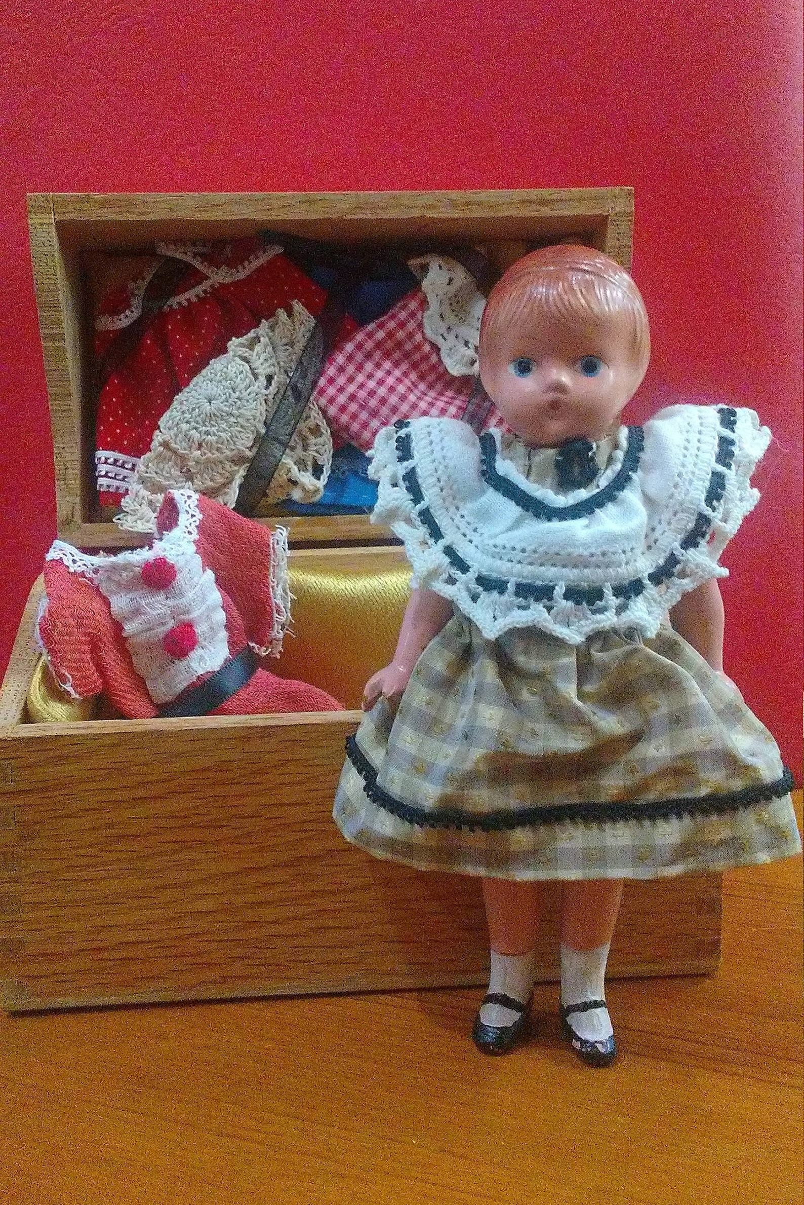 Wee Patsy Doll by Effanbee in Presentation Box with Wardrobe | Etsy