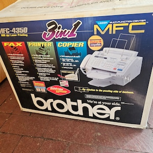 Vintage - NEW IN BOX- Brother Printer/ Fax/ Scanner/ Copier - Etsy