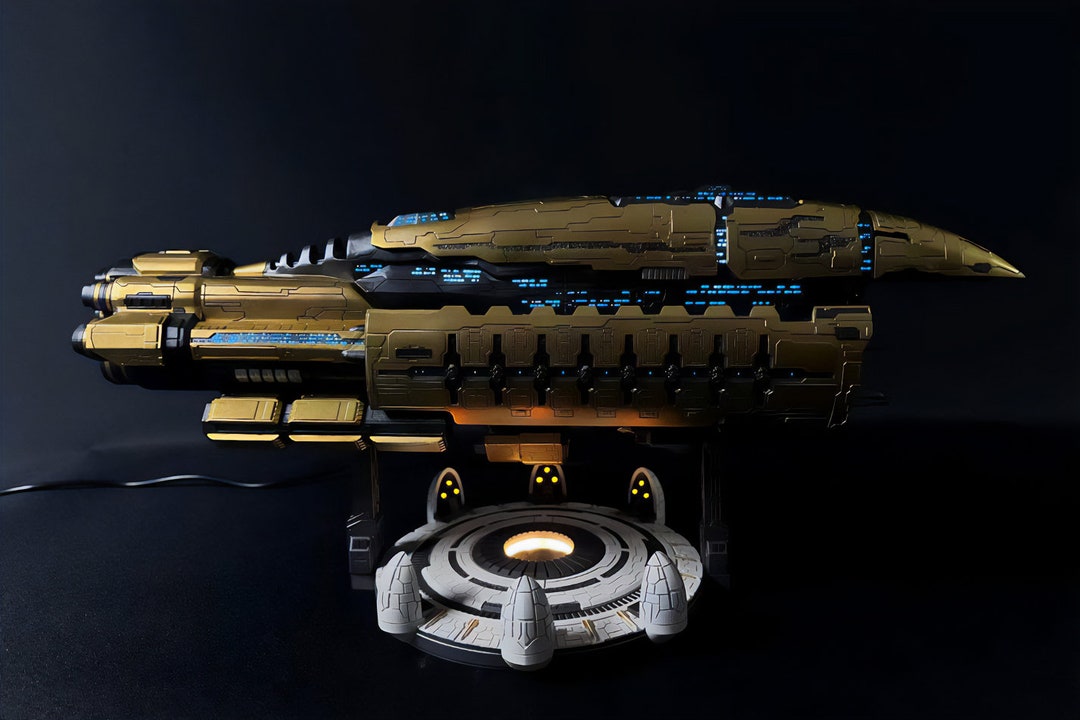 EVE Online Ship Model - Amarr Battleships - Abaddon - Gold SKIN - Etsy