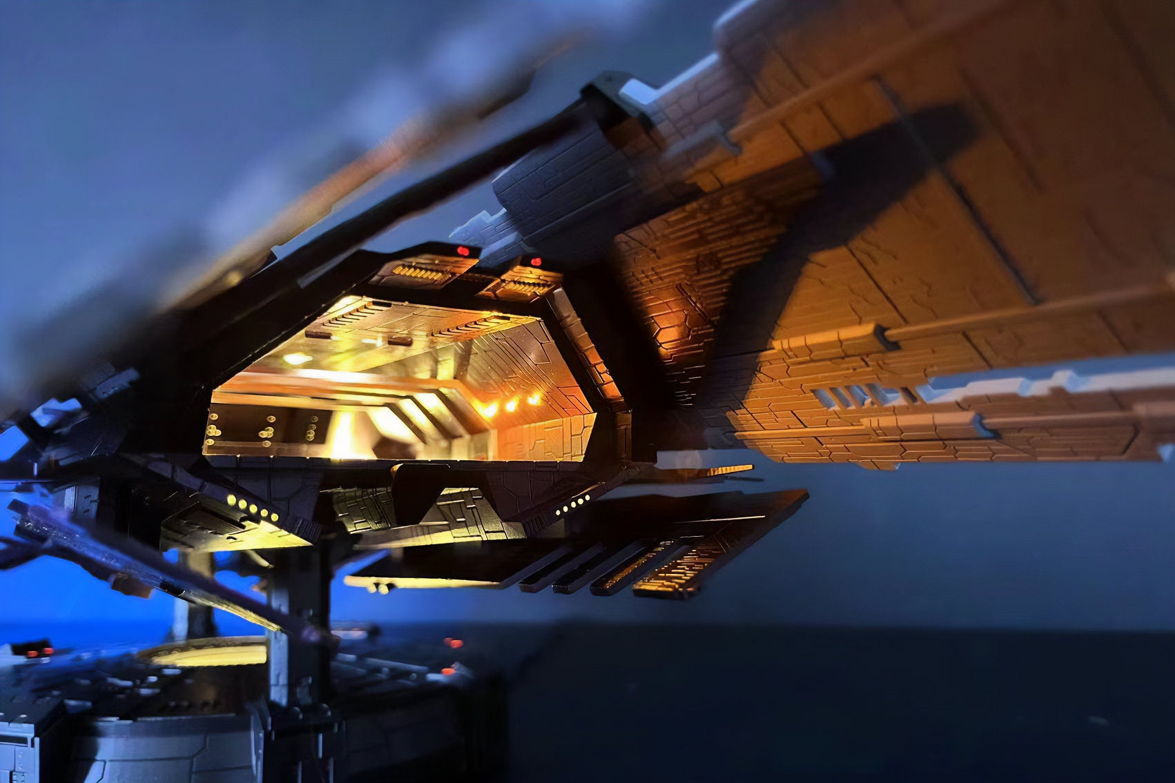 EVE Online Ship Model - Minmatar Supercarrier - Hel - Snowline ...