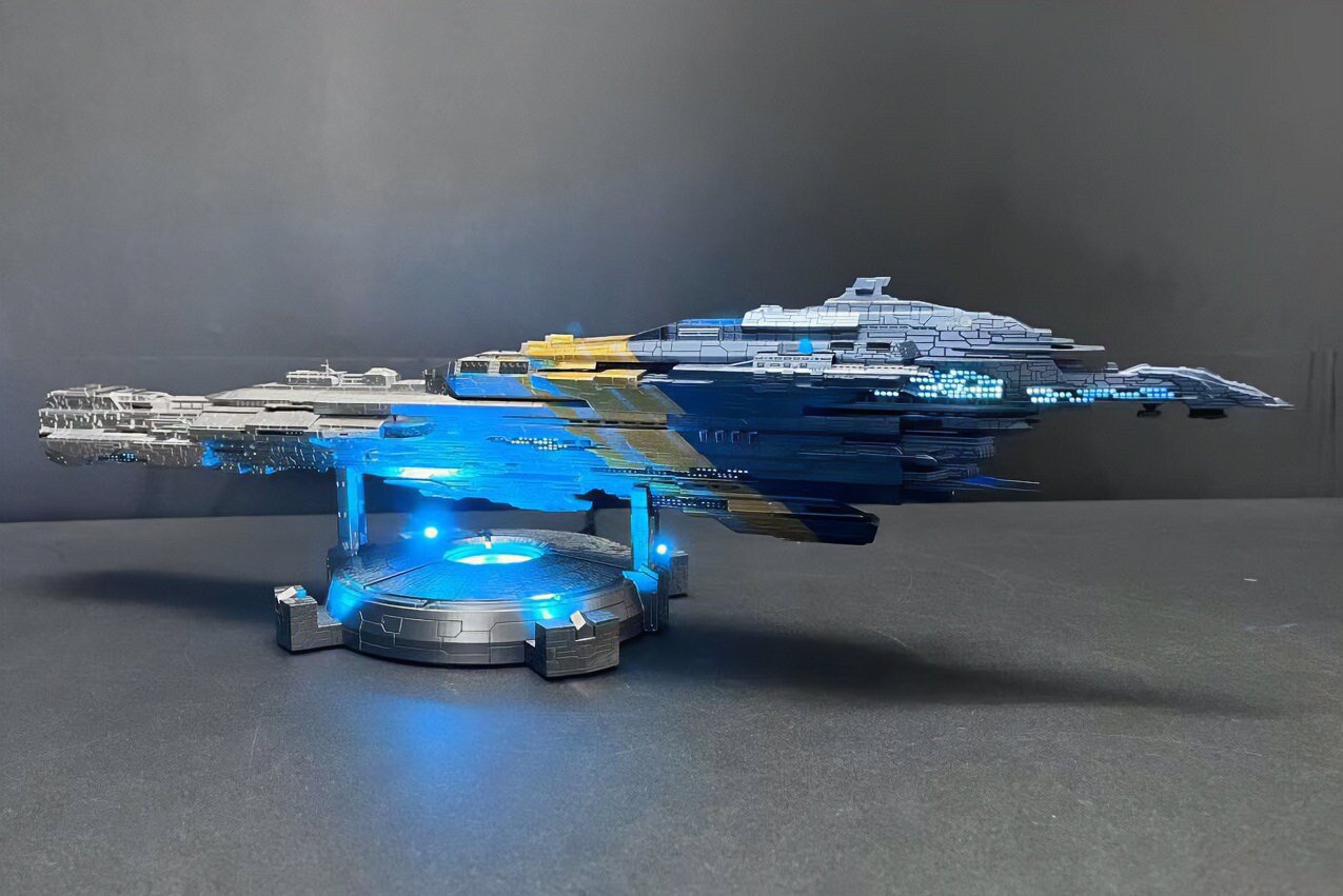 EVE Online Ship Model Caldari Titan Capital Ships Leviathan Capsuleer ...