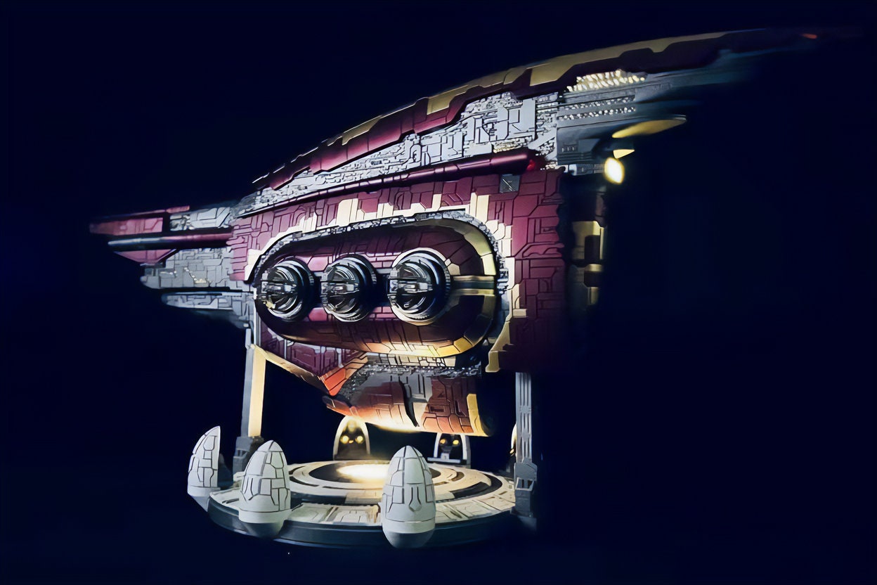 EVE Online Ship Model Amarr Dreadnoughts Capital Ships Revelation Sarum ...