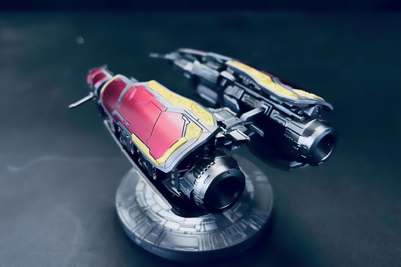 EVE Online Ship Model Amarr Frigates Executioner Crusader SKIN - Etsy