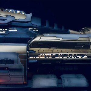 Amarr Battleship Abaddon Original SKIN EVE Online Ship Model - Etsy