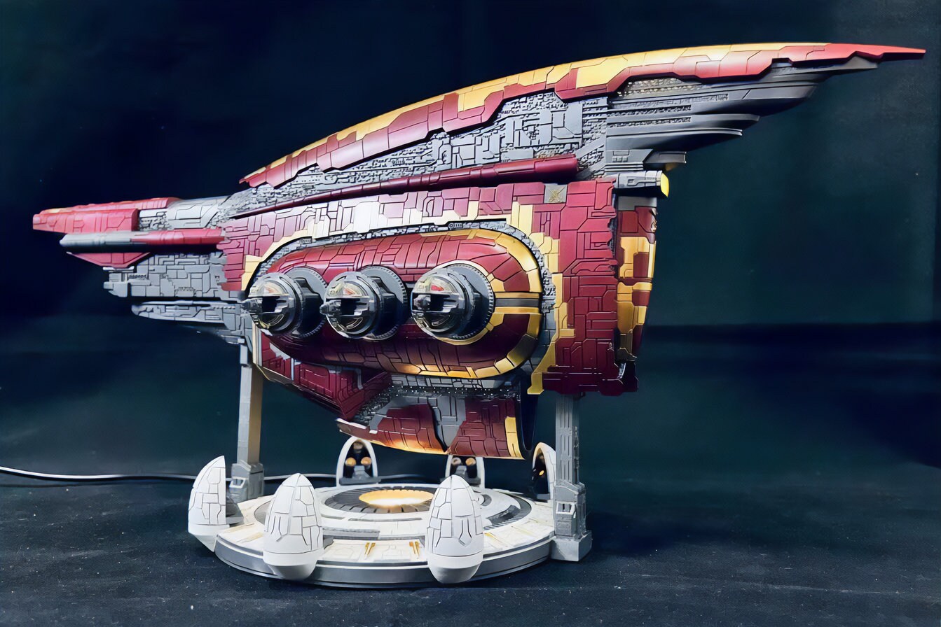 EVE Online Ship Model Amarr Dreadnoughts Capital Ships Revelation Sarum ...