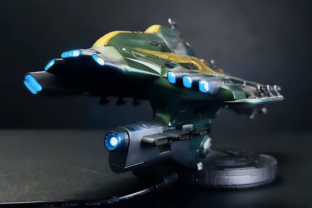 EVE Online Ship Model Gallente Cruisers Thorax Original SKIN - Etsy