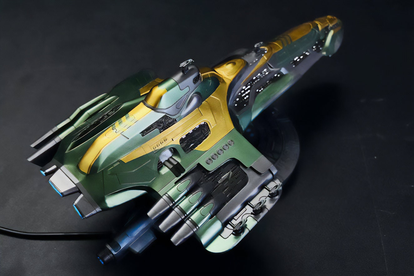EVE Online Ship Model Gallente Cruisers Thorax Original SKIN - Etsy