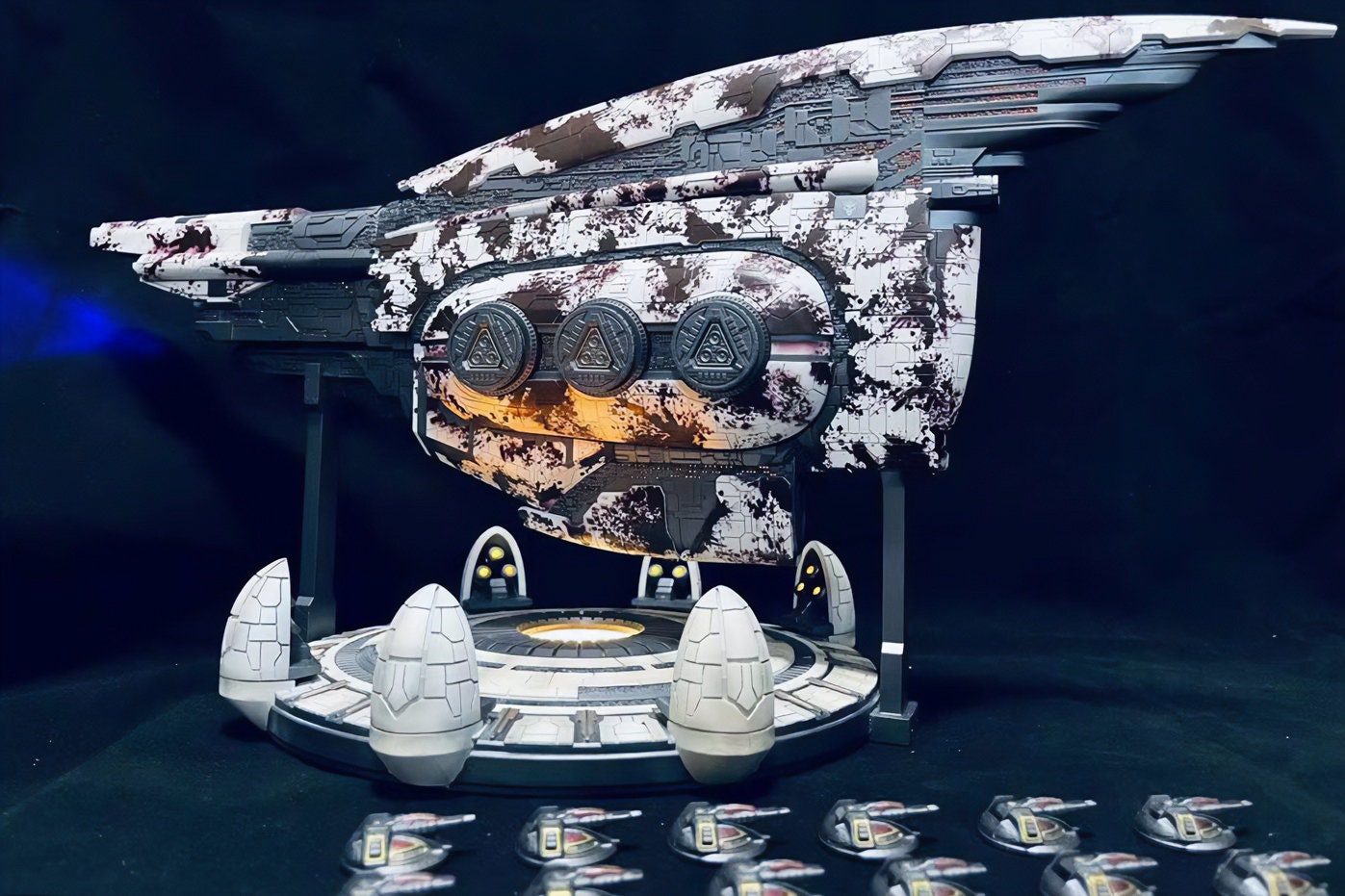 EVE Online Ship Model Amarr Dreadnoughts Capital Ships Revelation Blood ...