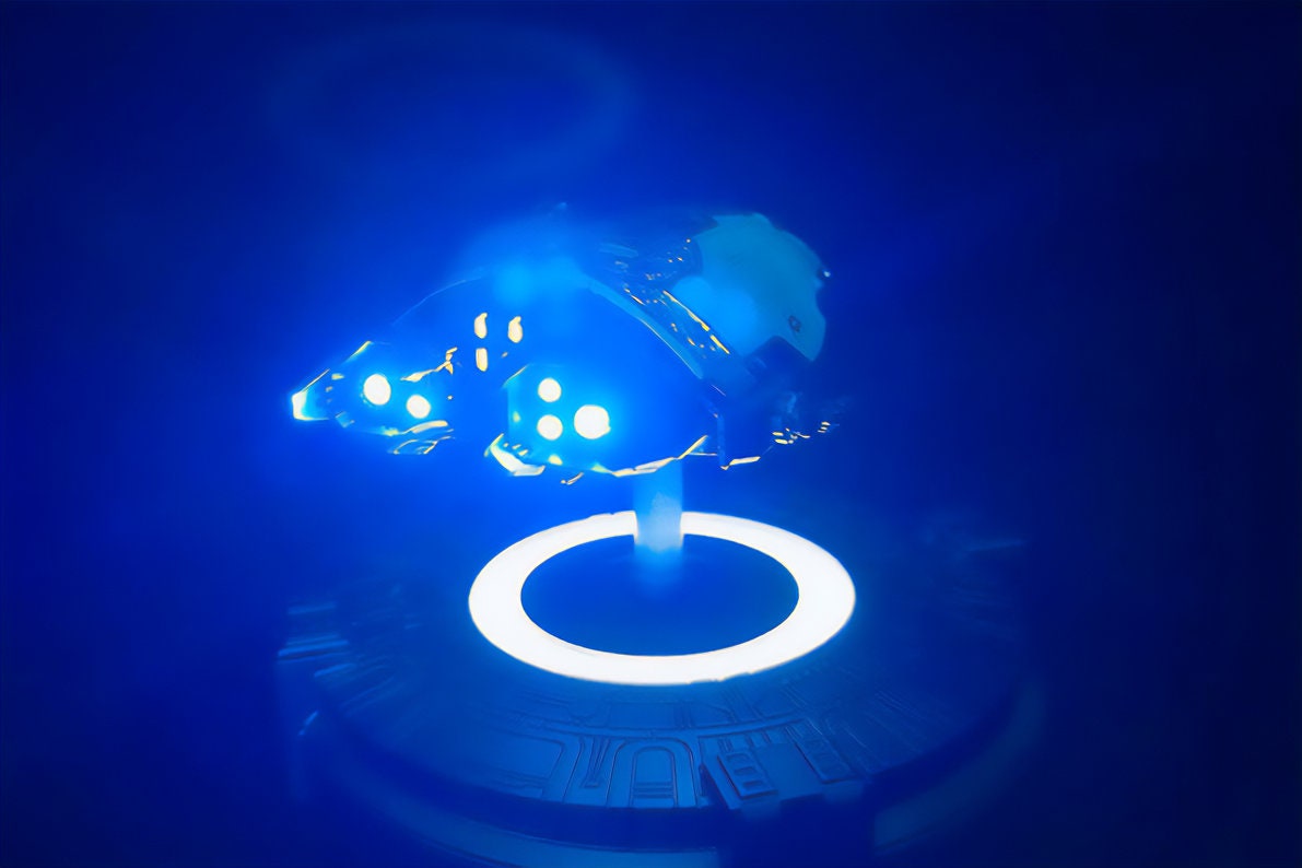 EVE Online Ship Model Amarr Rookie Ships Impairor Original SKIN - Etsy