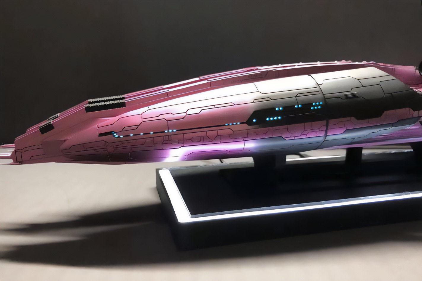 EVE Online Ship Model Angel Battleships Machariel Heartsurge SKIN - Etsy