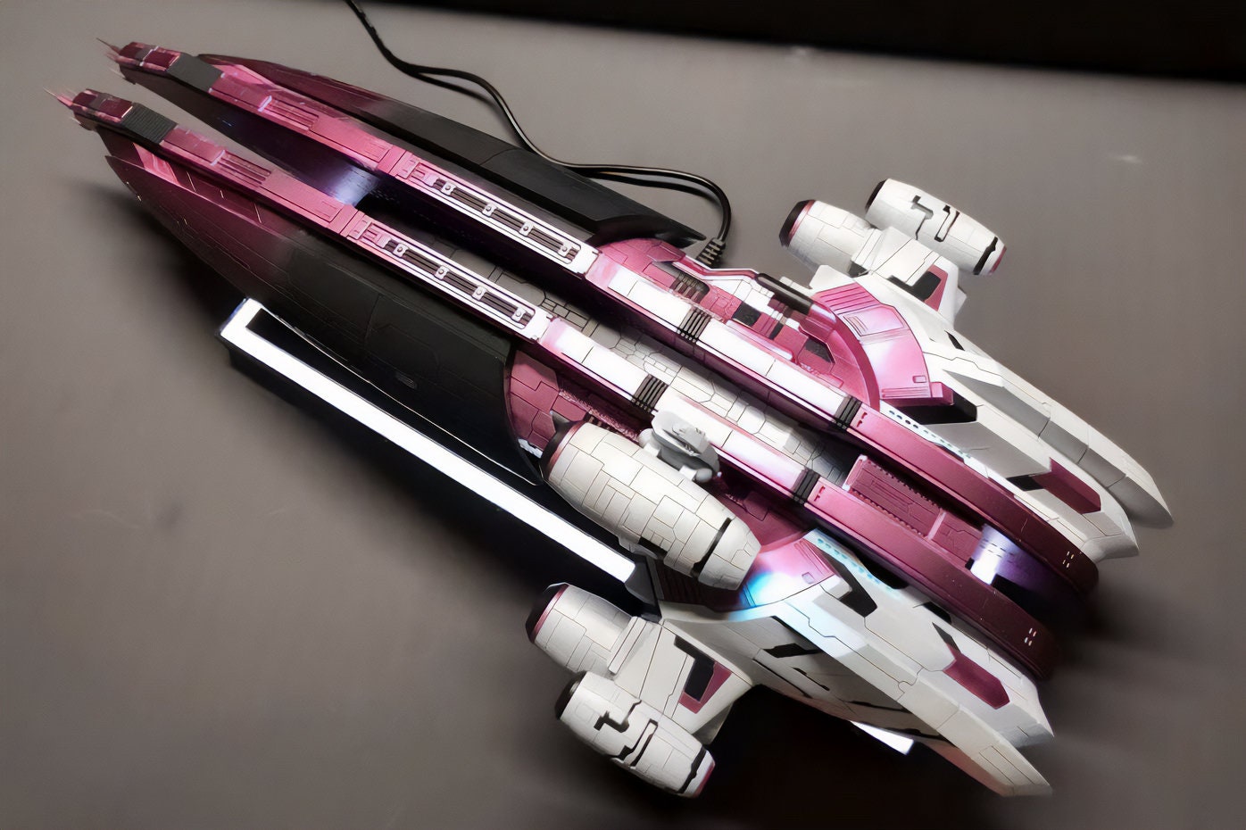 EVE Online Ship Model Angel Battleships Machariel Heartsurge SKIN - Etsy