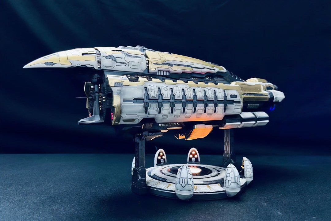 Amarr Battleship Abaddon Original SKIN EVE Online Ship Model - Etsy