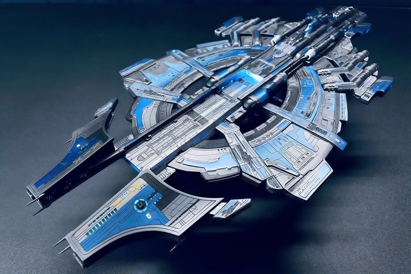 EVE Online Ship Model Gallente Supercarriers Nyx Capsuleer Elite XIX ...