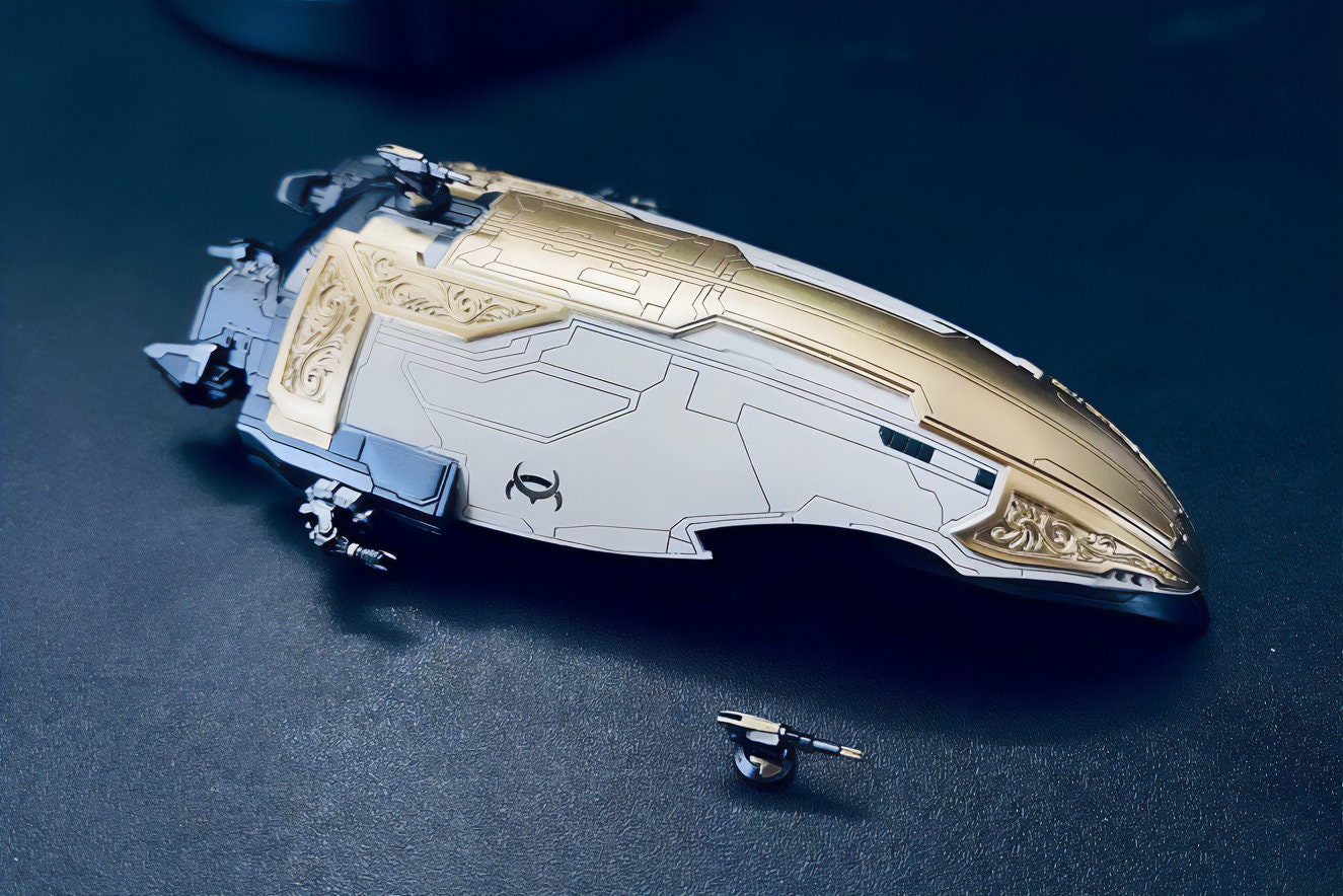 EVE Online Ship Model Amarr Rookie Ships Impairor Original SKIN - Etsy