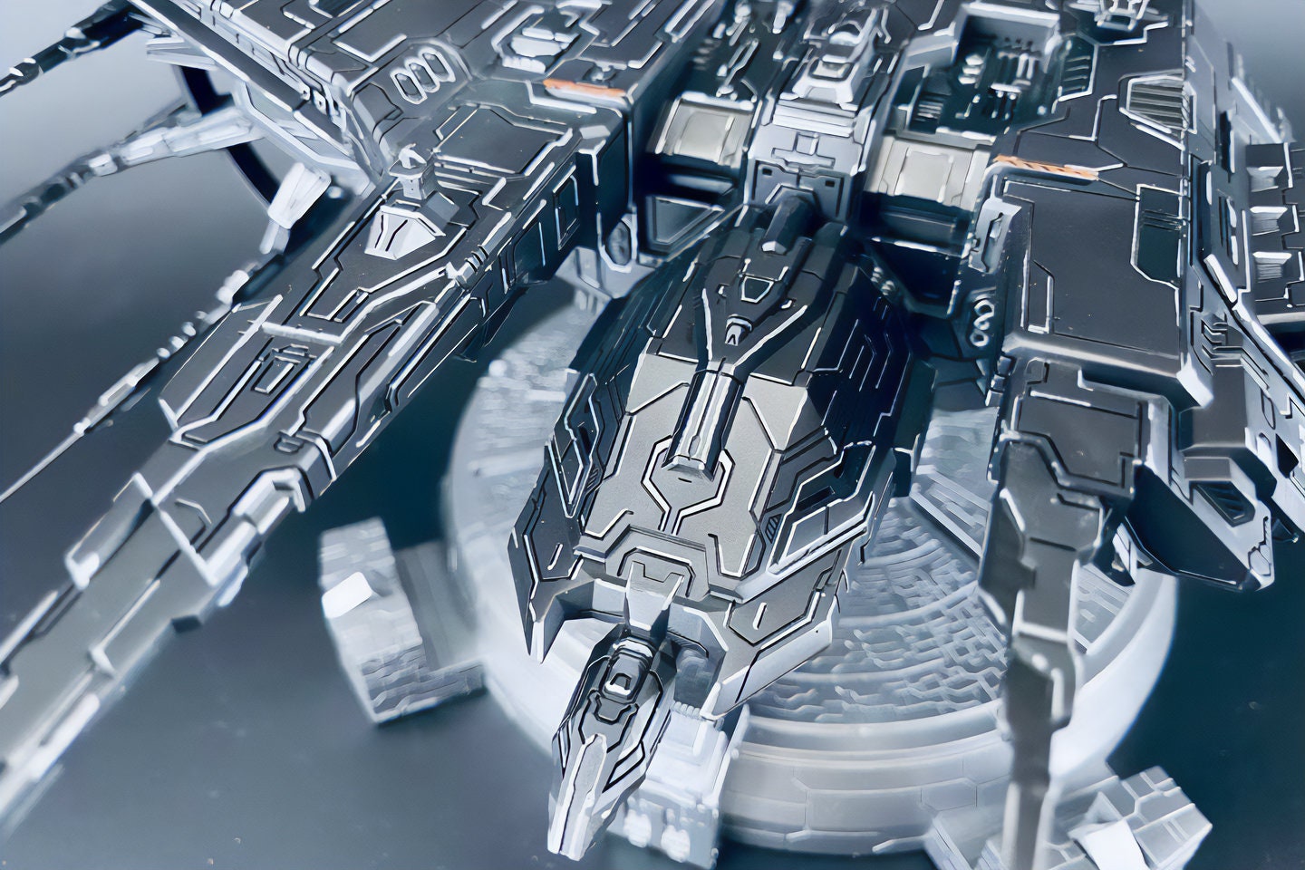 EVE Online Ship Model - Caldari Battleships - Raven - Raven State Issue ...