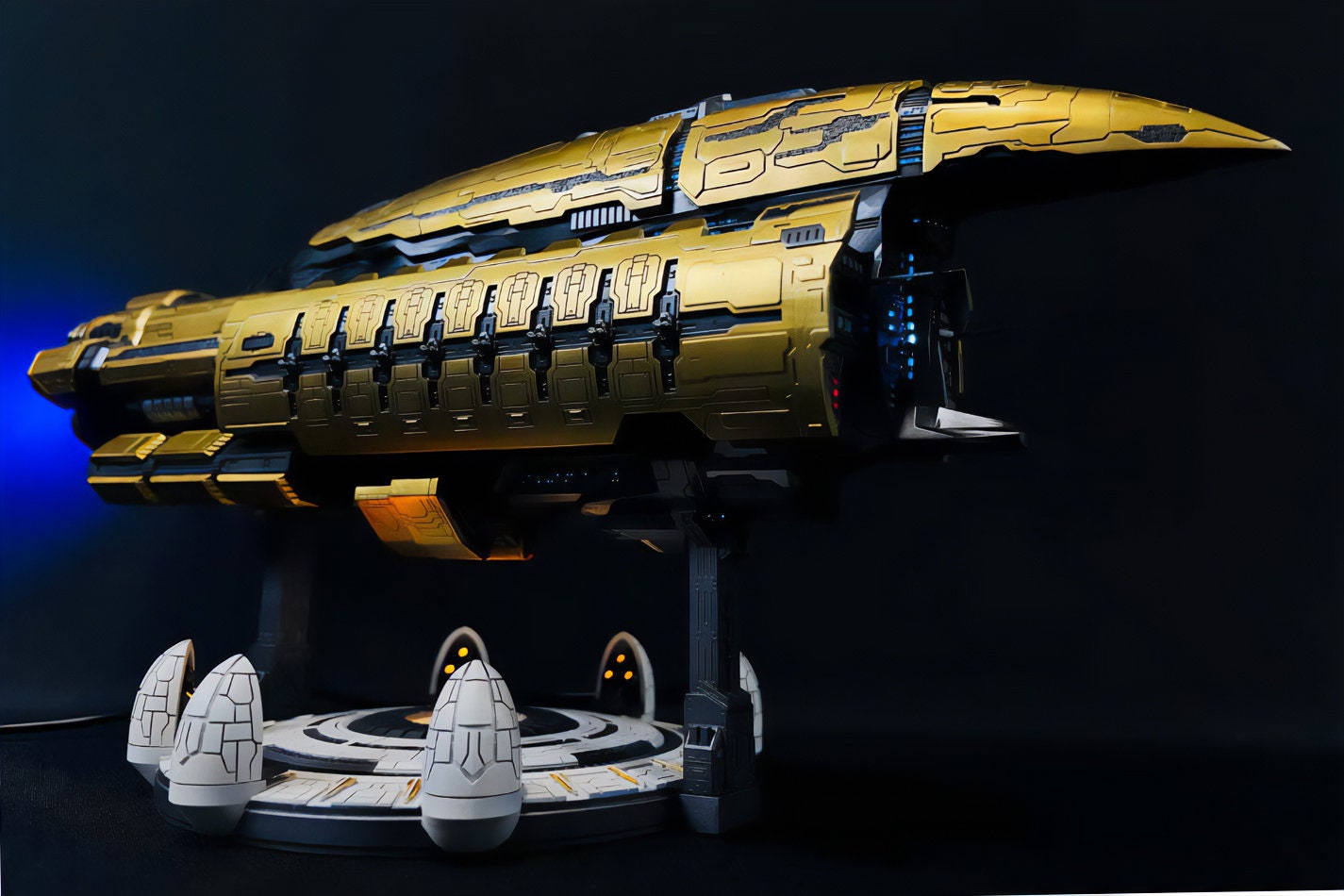 EVE Online Ship Model Amarr Battleships Abaddon Gold SKIN - Etsy