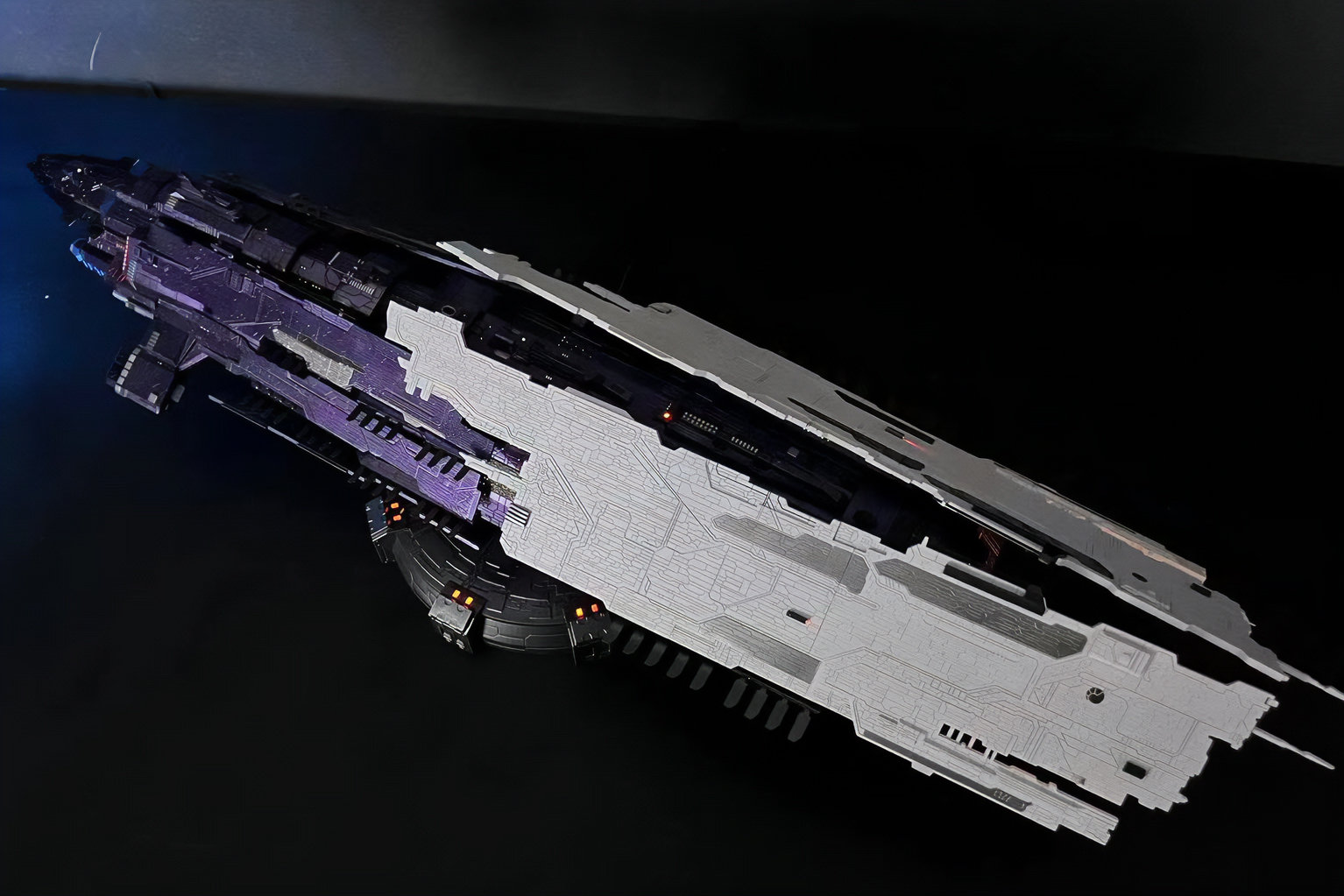EVE Online Ship Model - Minmatar Supercarrier - Hel - Snowline ...