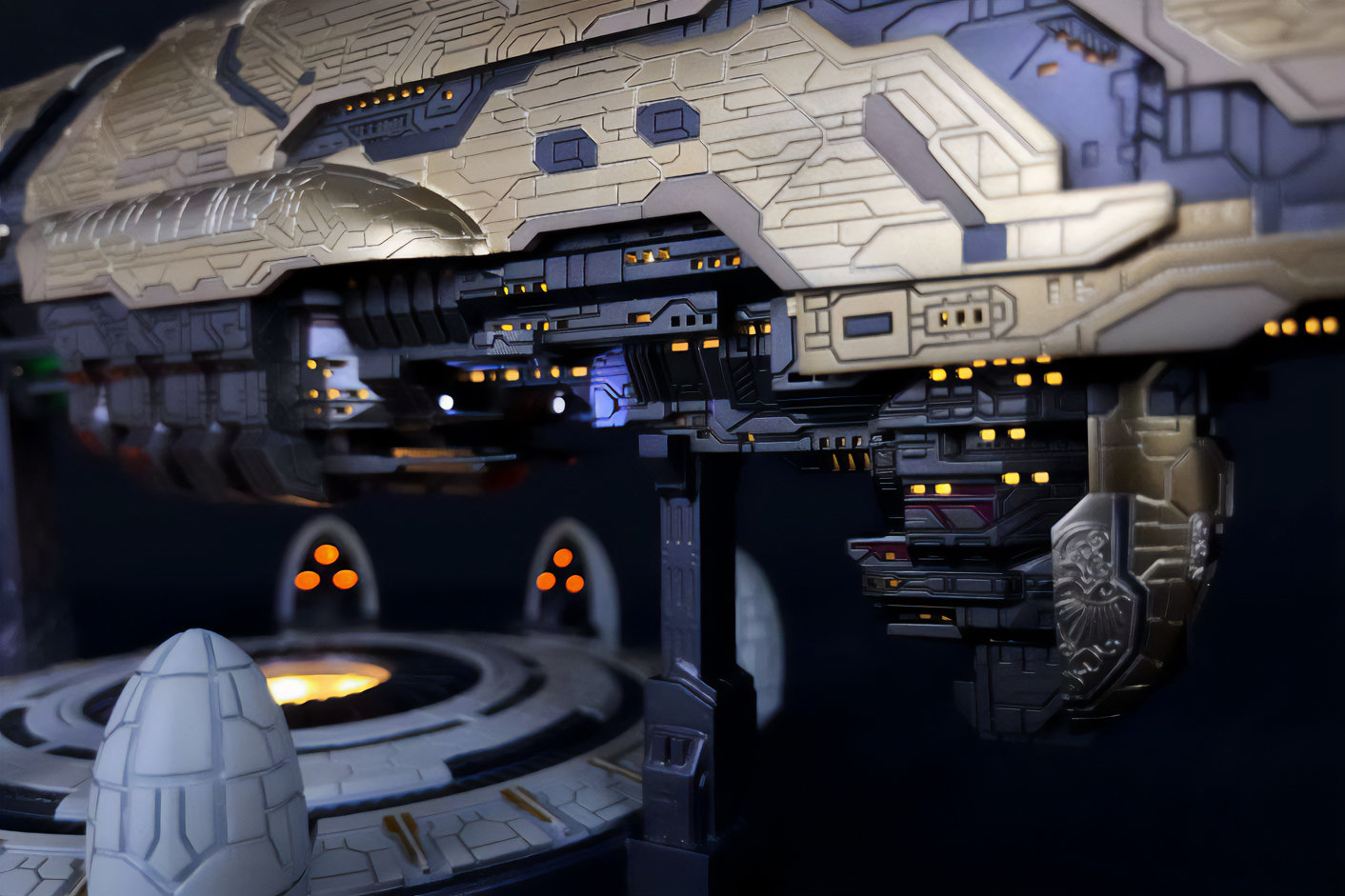 EVE Online Ship Model Amarr Battleships Apocalypse Gold SKIN - Etsy