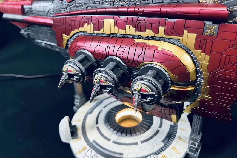 EVE Online Ship Model Amarr Dreadnoughts Capital Ships Revelation Sarum ...