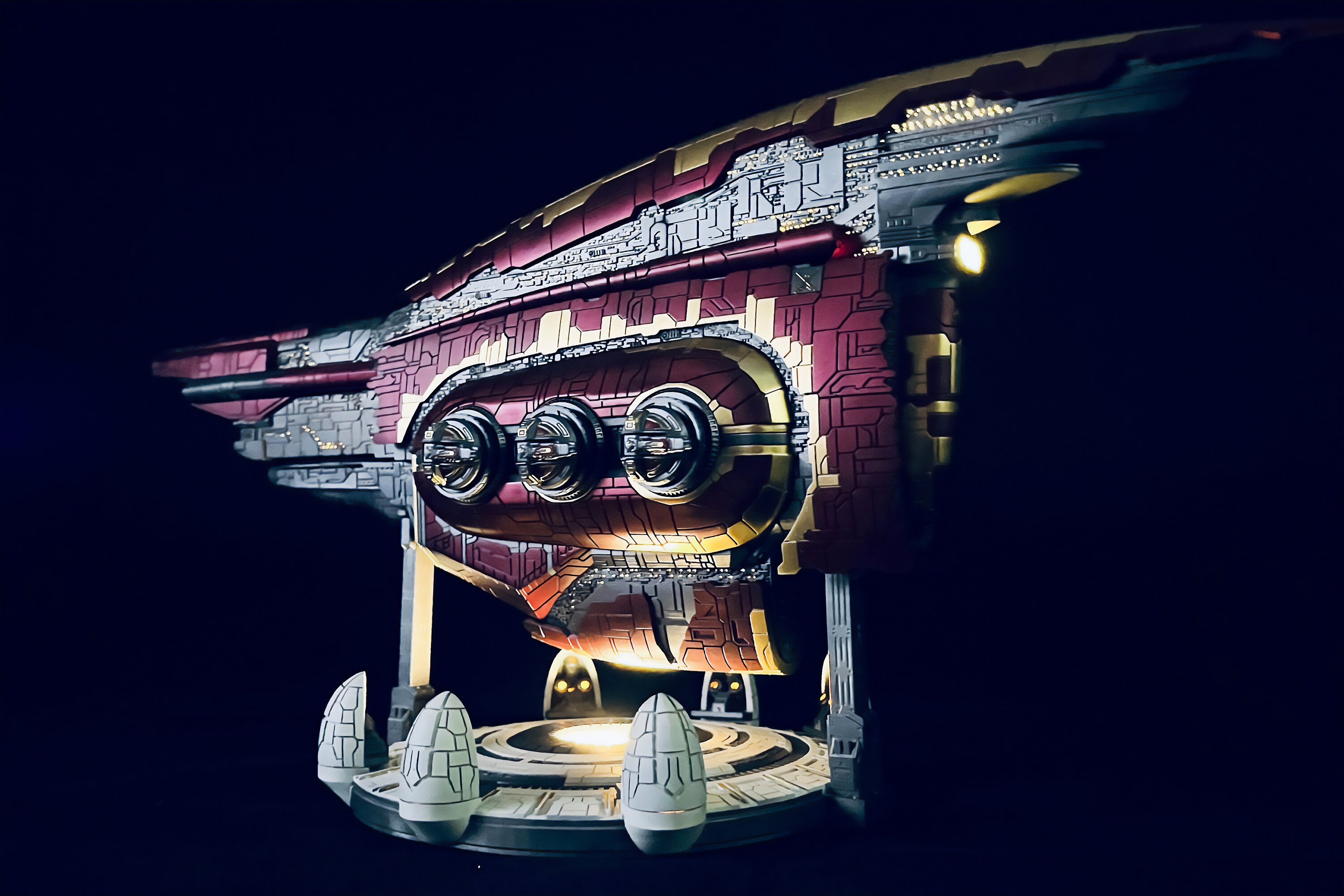 EVE Online Ship Model Amarr Dreadnoughts Capital Ships Revelation Sarum ...