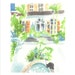 Key West House Courtyard Print - Etsy