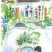 Key West House Courtyard Print - Etsy